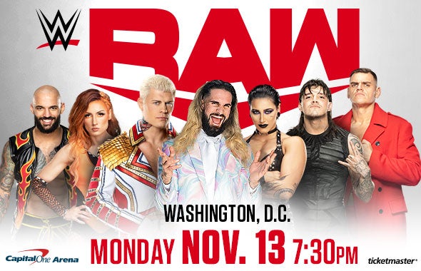 WWE RAW | Capital One Arena